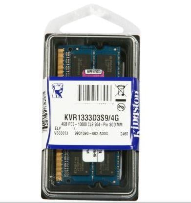 Kingston KVR1333D3S9/4G - 產品圖片 - 香港格價網 Price.com.hk