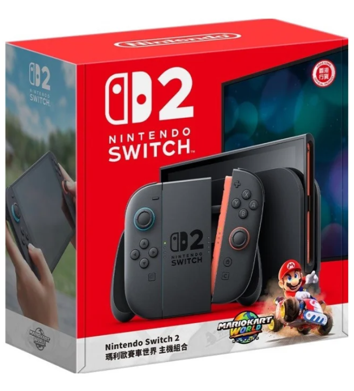 Price網購 - Nintendo SWITCH 2 連MARIO KART WORLD組合版 Switch2多國語言版主機 - 香港行貨【聖誕激賞祭】