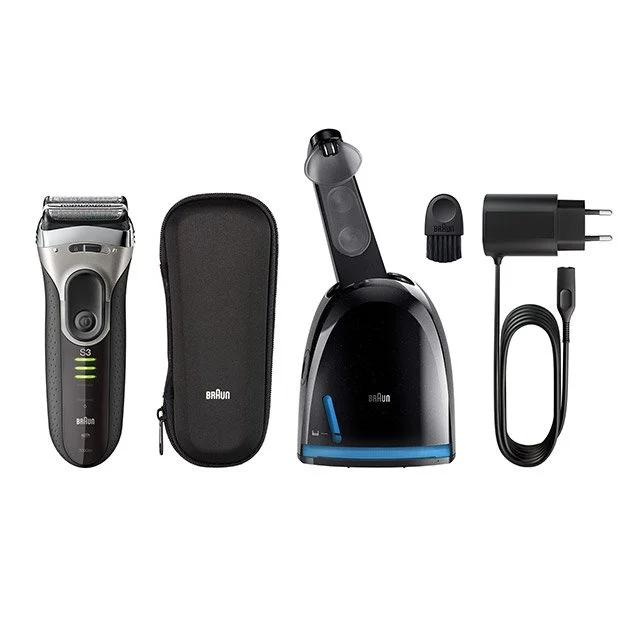 Braun Series 3 3090cc 電鬚刨連自動清洗座 [黑色] - Citiwide online