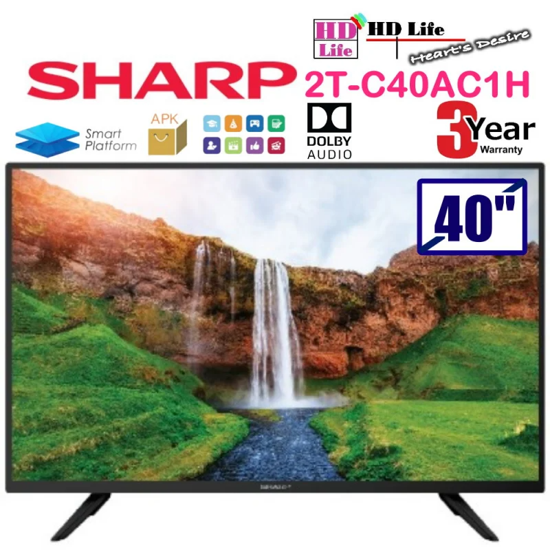 SHARP 40"全高清Smart TV [2T-C40AC1H] - HD Life 高清生活
