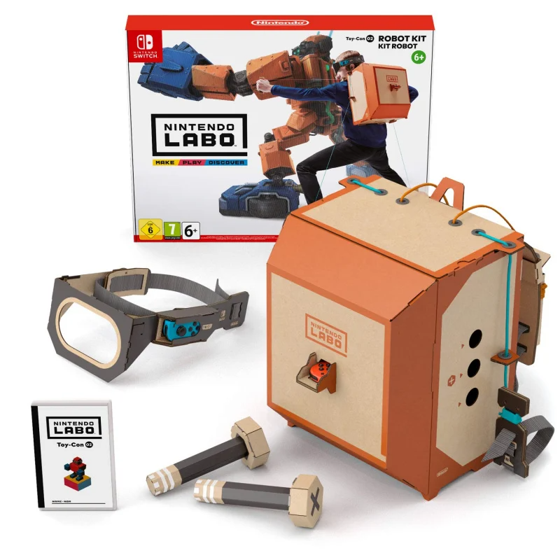 Nintendo Switch Labo Toy-Con 01-03 組合套裝+機器人+駕駛套裝 - 遊戲世代