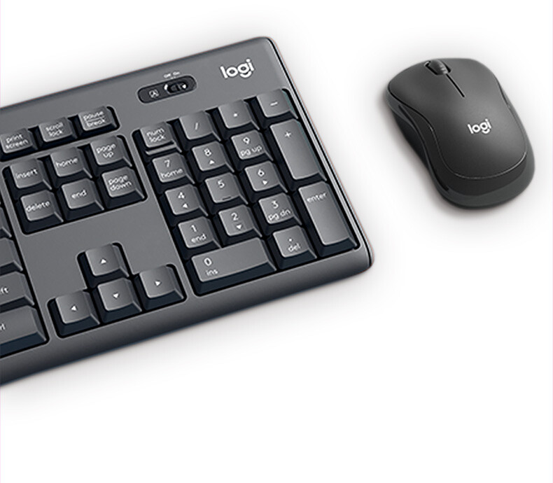 Logitech MK295 無線靜音鍵鼠套裝 - Logitech Online