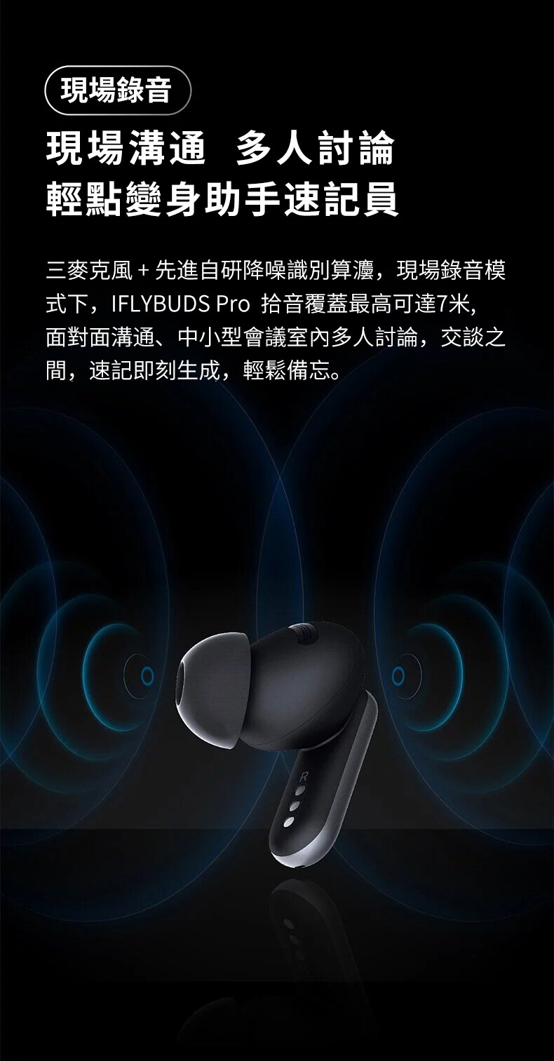 Price網購 - iFLYTEK 科大訊飛智能耳機 iFLYBUDS Pro