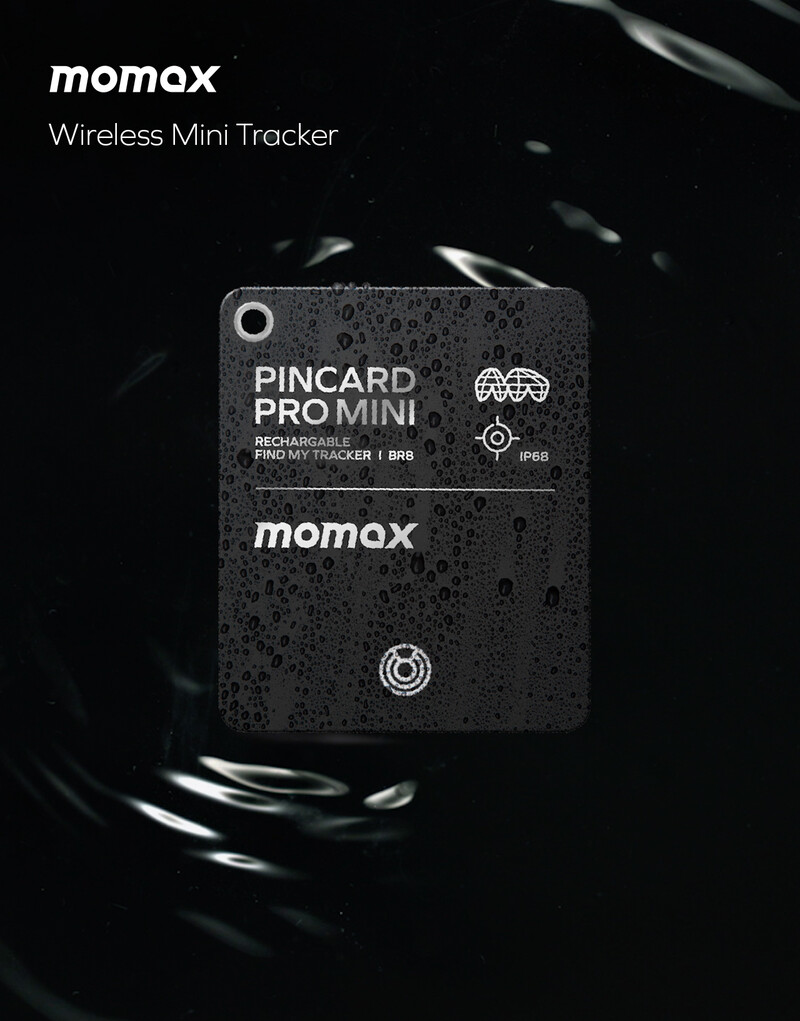 Price網購 - [熱賣] MOMAX PINCARD Pro Mini 可充電全球定位器 [BR8]【秋季家品家電節】
