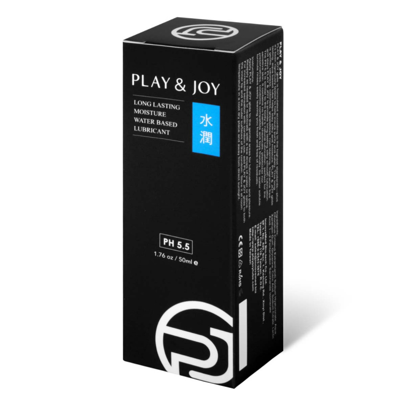 PLAY & JOY 水潤 50ml 水性潤滑劑 - Moon River Mall 成人用品客專門店