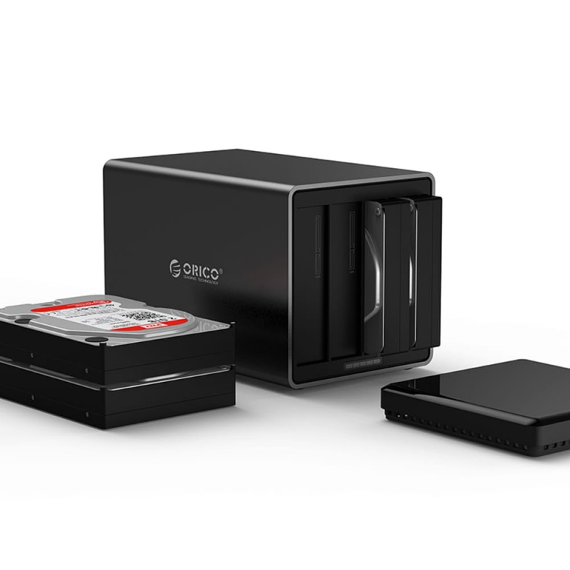 ORICO 5 Bay USB 3.0 Raid Enclosure, Magnetic Plate/Tool free(Support ...