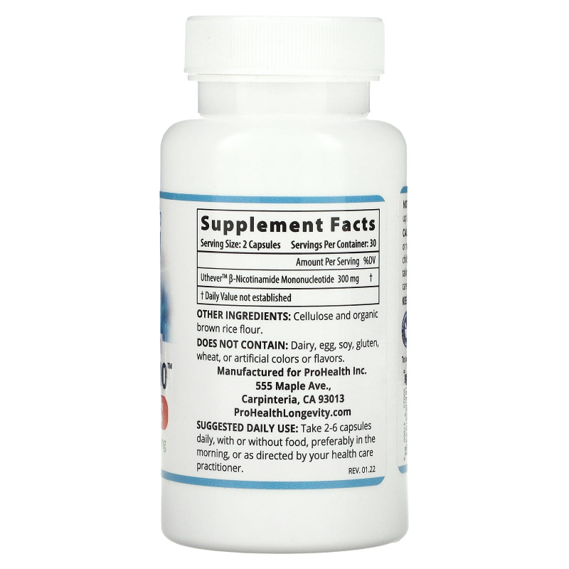 Price網購 - ProHealth Longevity NMN Pro 300™ 增強吸收能力 [60粒]