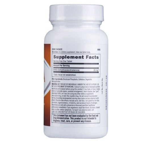 GNC DHEA 活力青春素 25毫克 (長效配方) 90粒 - Ks Beauty