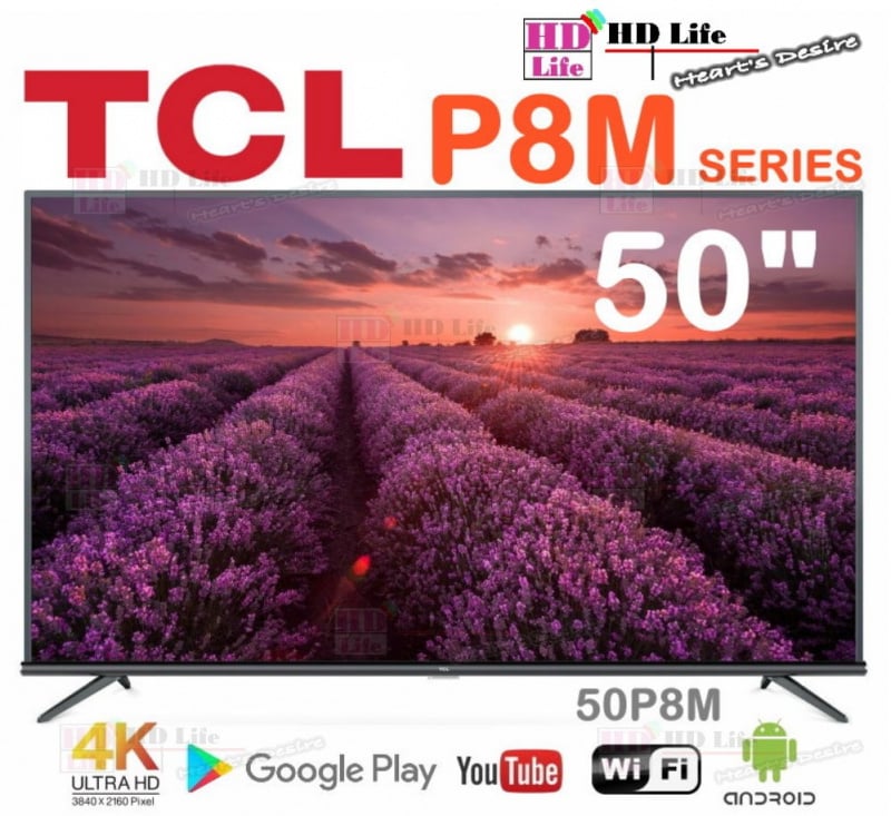 TCL 50" P8M Android 超高清電視 (50P8M) - HD Life 高清生活