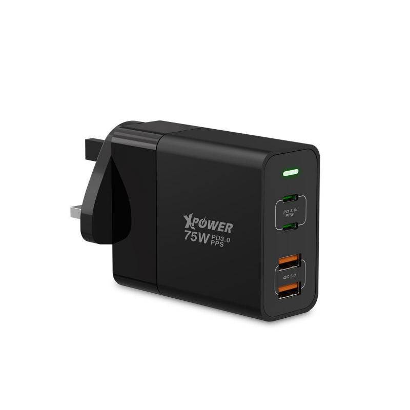 [NEW] XPower WCA75 75W PD 3.0/PPS/QC 3.0充電器 - 盈竣科技有限公司