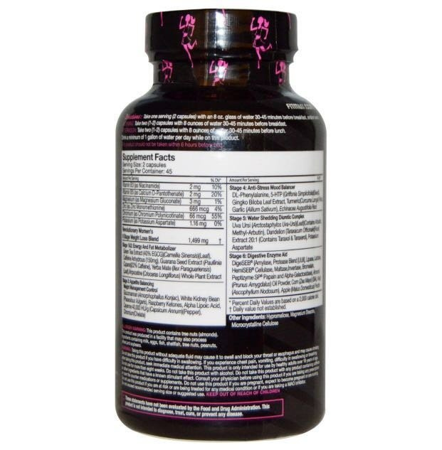 MP FitMiss Burn 女性6階段燃脂膠囊 [90粒] - Ks Beauty