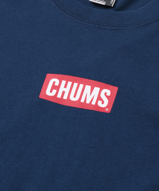 Chums Mini Logo T-Shirt 純綿 T-shirt CH01-1837 - Campzone Outdoor