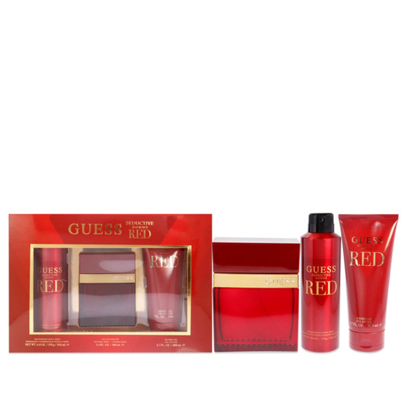 Guess Seductive Red 3Pc Gift Set - PERFUME STATION