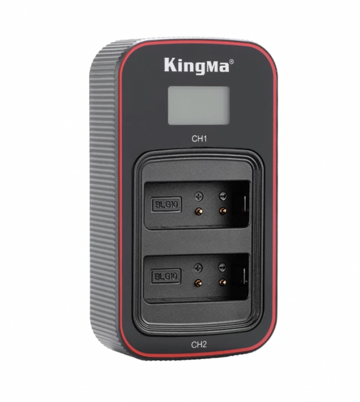 KingMa LCD Type-C USB 雙充充電器 For Panasonic DMC-GF6 GF5 GF3 ZS110 TZ100 ...