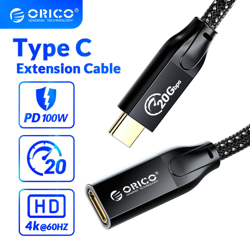 ORICO Data Cable USB-C 3.2 Gen2x2 Extension 20Gbps 4K@60Hz [CY32 ...