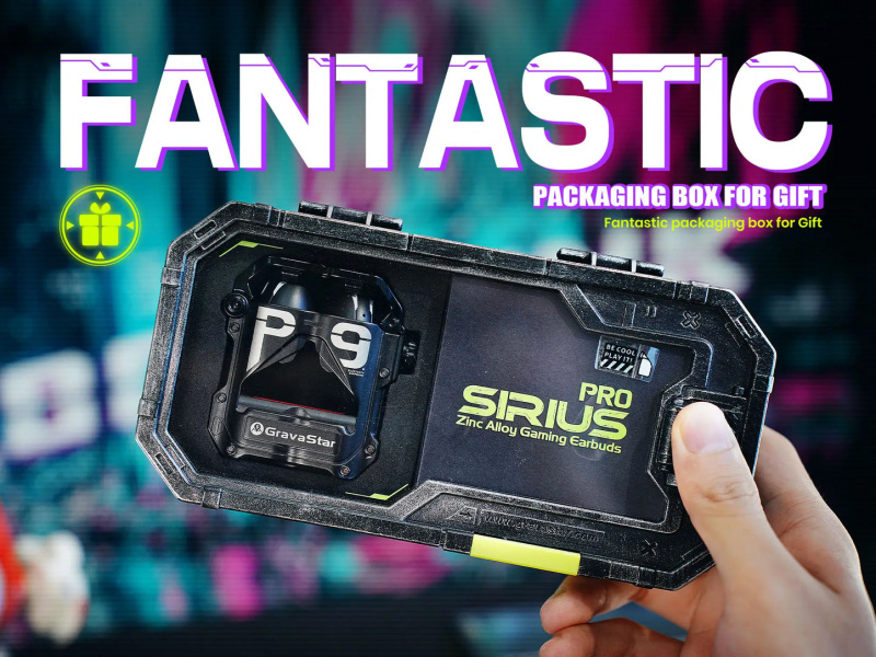 Gravastar Sirius Pro TWS 真無線藍牙5.2耳機 - STOREROOM 物適