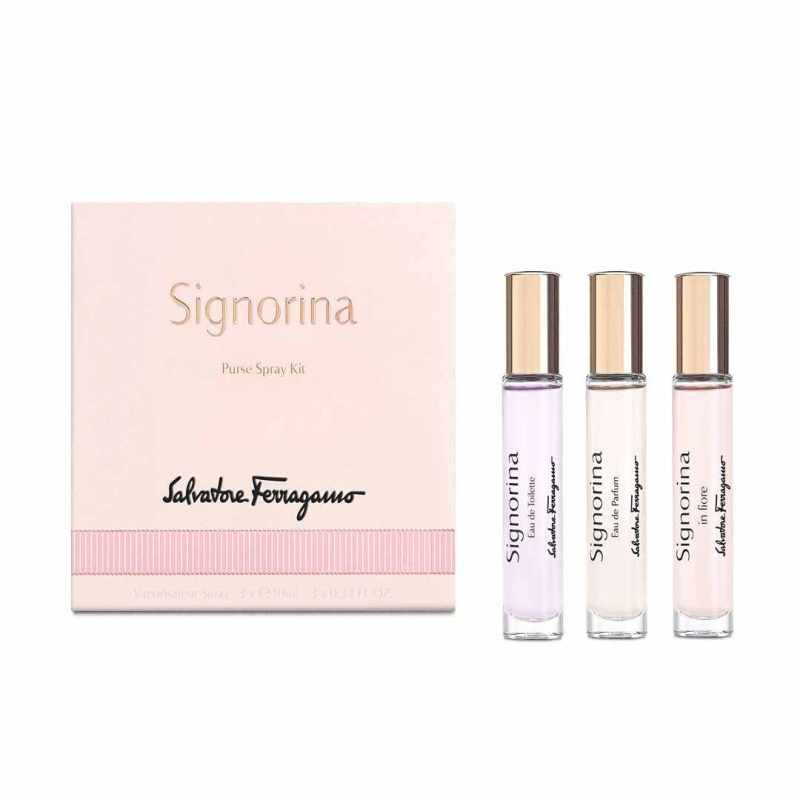 Salvatore Ferragamo (Signorina 10 ml + In Fiore 10 ml + Ribelle 10 ml ...