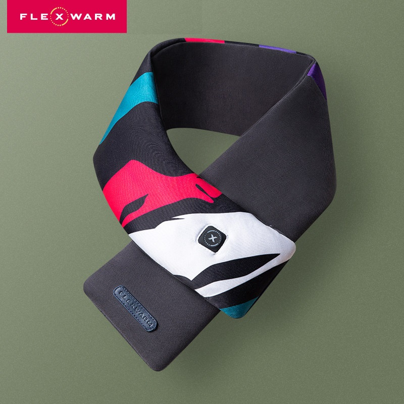 Flexwarm - 智能發熱USB恆溫頸椎保暖圍巾 Free Size [7色] - 24 Buy 24小時網上購物
