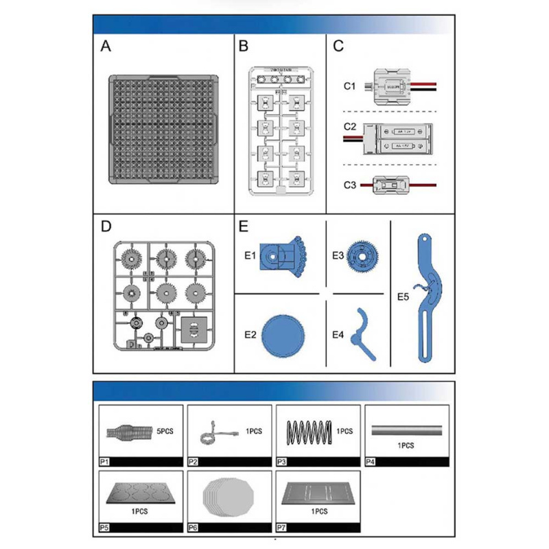 byjarda 科學電路小實驗套裝：DIY齒輪繪畫儀 - 童樂高飛STEM香港教育玩具－Kidrise STEM Educational Toys