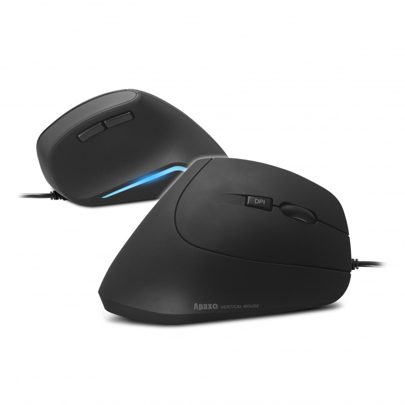 ApaxQ [AP-185U] 直立有線滑鼠 - Wega Hong Kong Company Limited
