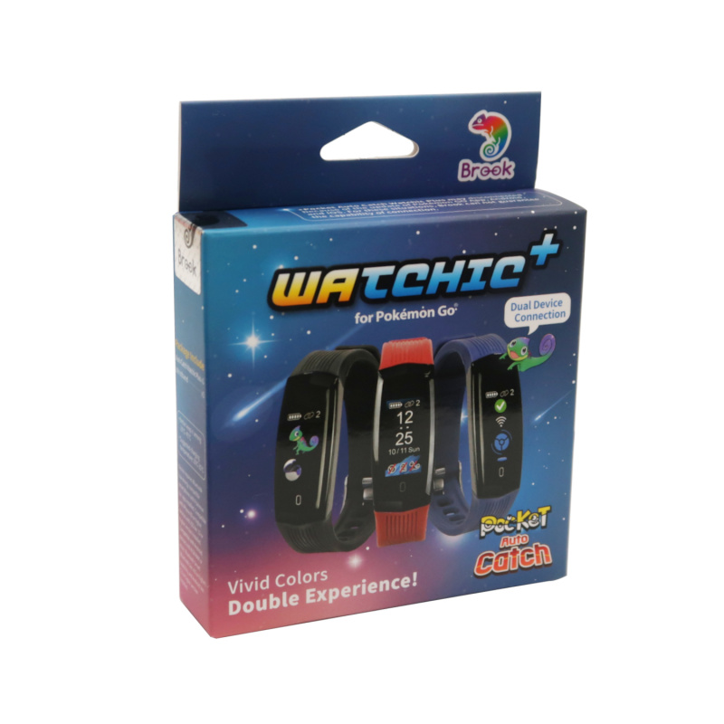 Brook Pocket Auto Catch Watchic Plus Pokemon Go專用自動抓寶手環 彩色觸控屏幕 同時支援雙帳號 ...