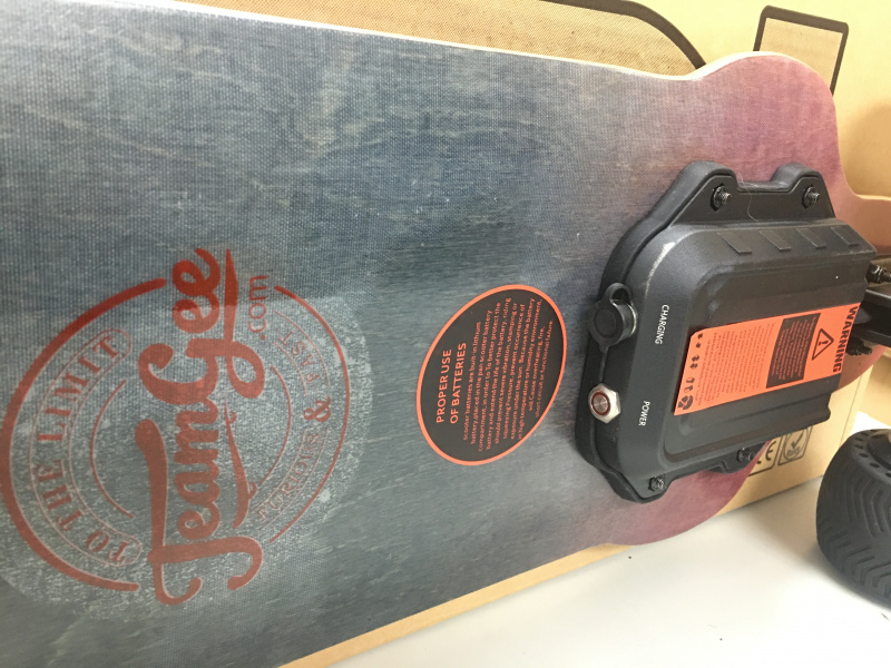 Team Gee electric skateboard E-skateboard Longboard max speed 40km/h ...