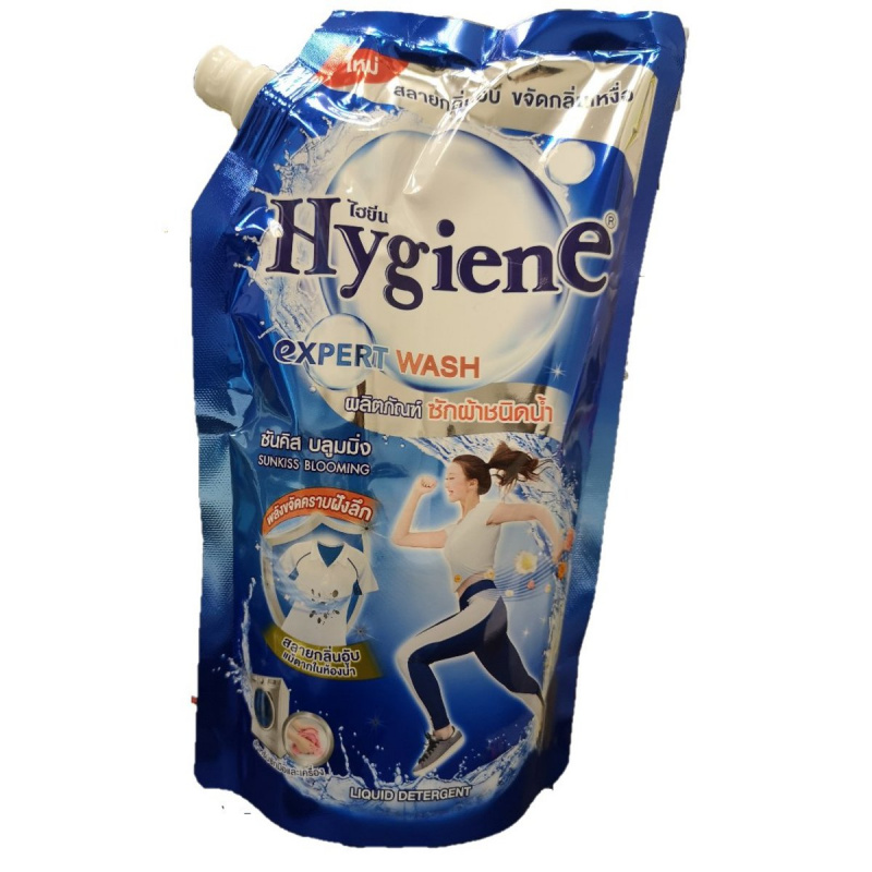 Hygiene - Expert Wash 洗衣液-爽身粉香600ml(藍)【平行進口】(8850092256463) - 噗噗生活超市有限公司