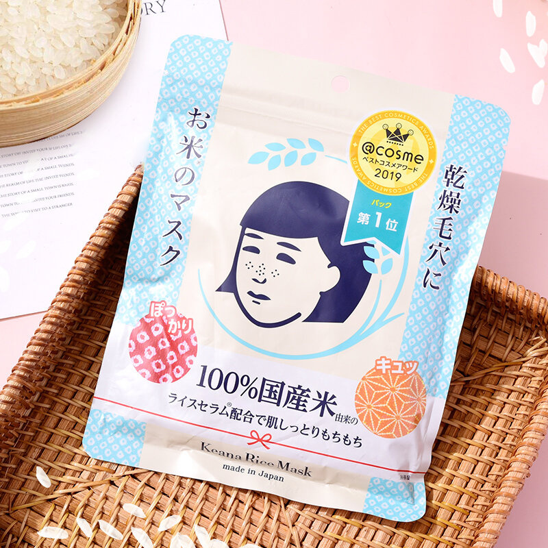 ISHIZAWA LAB 石澤研究所 - 毛穴撫子日本米精華保濕面膜 10枚入 【平行進口】(4992440034713)1片裝 - 噗噗生活 ...