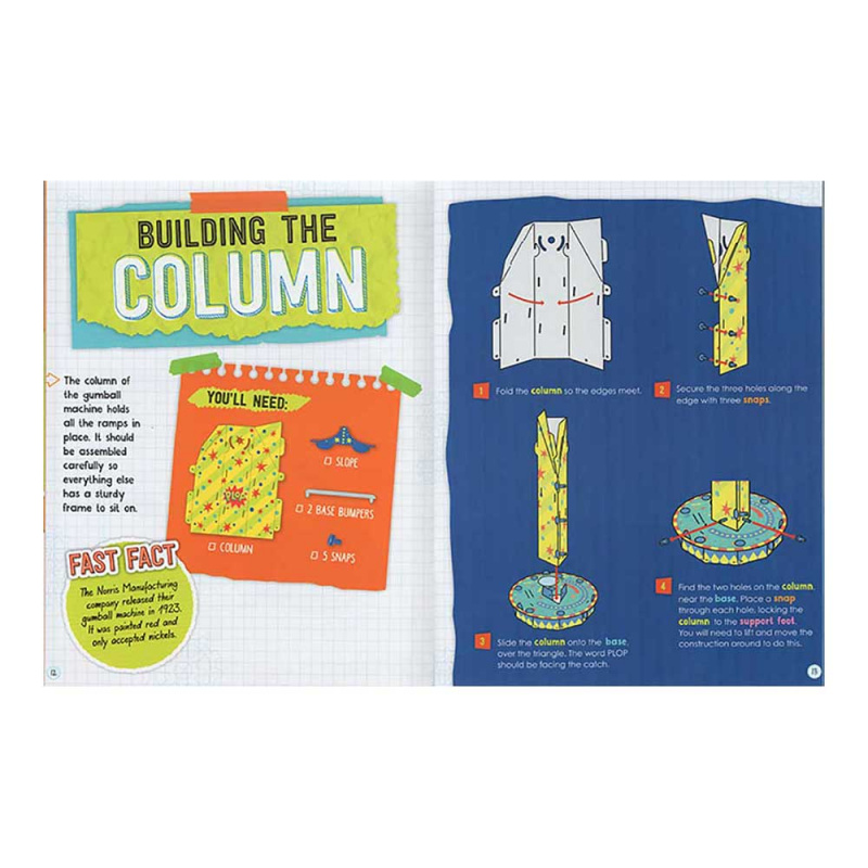 Klutz STEM Maker Lab Gumball Machine 美國STEAM DIY玩具糖果機 - 童樂高飛STEM香港教育玩具 ...