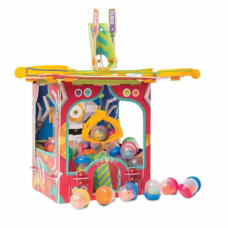 Klutz STEM Maker Lab Arcade Claw Game 美國STEAM DIY夾公仔機 - 童樂高飛STEM香港教育玩具 ...