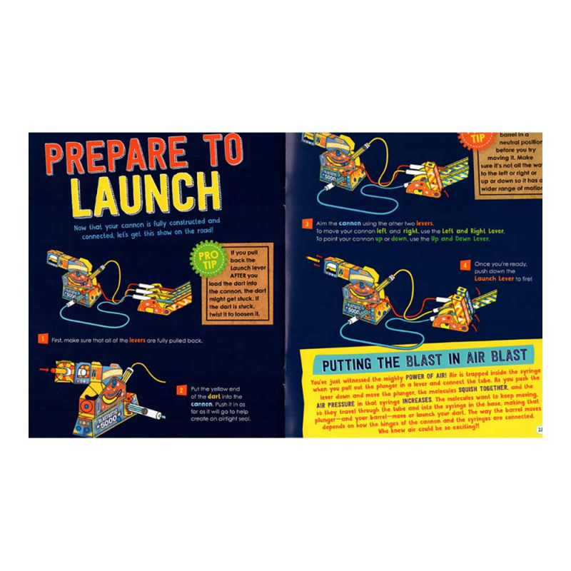 Klutz STEM Maker Lab Air Blast Cannon 美國STEAM DIY空氣發射炮實驗玩具 - 童樂高飛STEM香港 ...