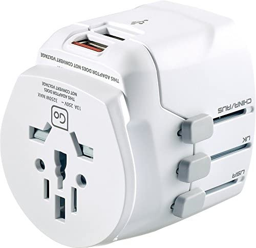 Go Travel WORLDWIDE ADAPTOR + USB - Power Living