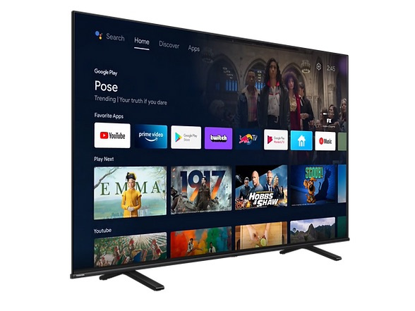 Toshiba 東芝 55吋 4K 超高清智能電視 (Google TV) 55C350LK - 建成科技香港有限公司