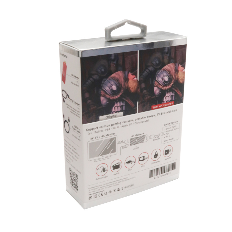 PhotoFast 4K Gamer+ 投影轉換器 畫質提升至4K Ultra HD 圖像銳化 色彩增豔 零延遲感 Nintendo ...