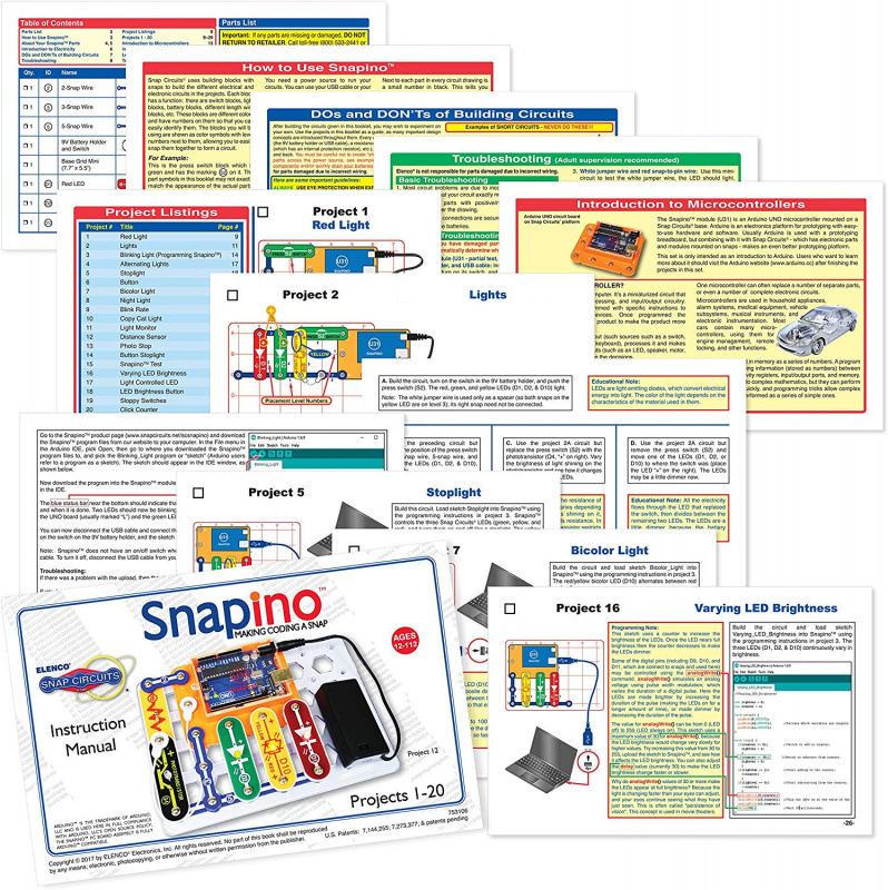 Snap Circuits Snapino Coding Kit (SCSNAPINO) (行貨1年保養) 編碼入門| STEM兒童教育產品 ...