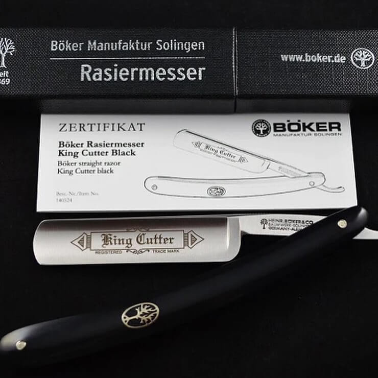 德國 Boker 直式剃刀 140524 King Cutter - 太平髮品
