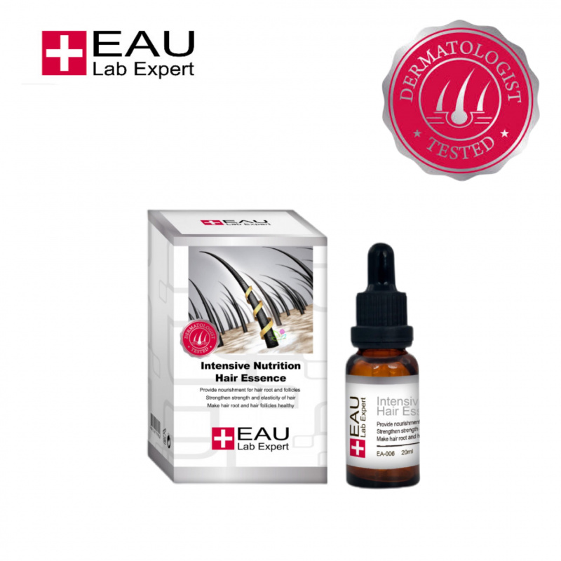 EAU Lab Expert｜ 高濃度營養育髮精華 20ml｜強韌髮絲｜為髮根、毛囊注入營養｜解決頭髮幼弱問題｜瑞士配方｜頭髮護理及生髮系列 ...