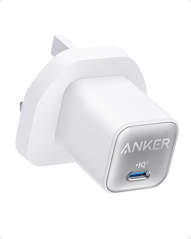 Anker 511 Charger (Nano 3, 30W) PIQ 3.0 PPS Wall Charger (A2147) - 盈竣科技有限公司