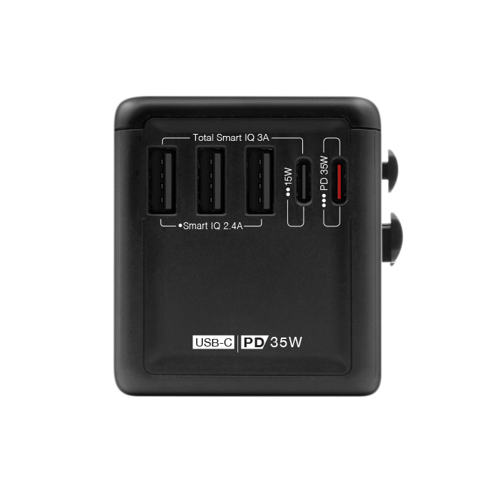 2the Max Maxpower 牛魔王 GaN USB-C 5 位充電旅遊插座 Travel Adapter YF550PD ...