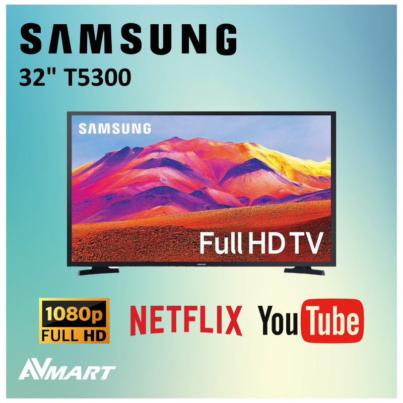 Samsung 32" T5300 32吋 全高清智能電視 [UA32T5300AJXZK] - AV Mart