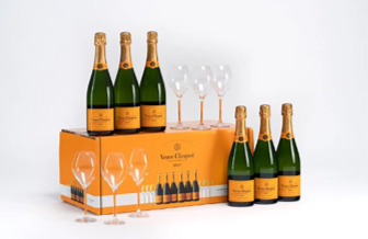 VCP Yellow Label Signature N.V. (6 bottles & 6 flutes) - MyiCellar 雲窖