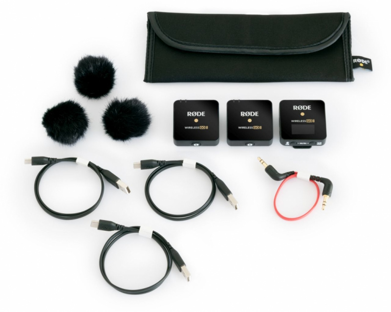 Rode Wireless GO II Dual Channel Wireless Microphone System - New Idea ...