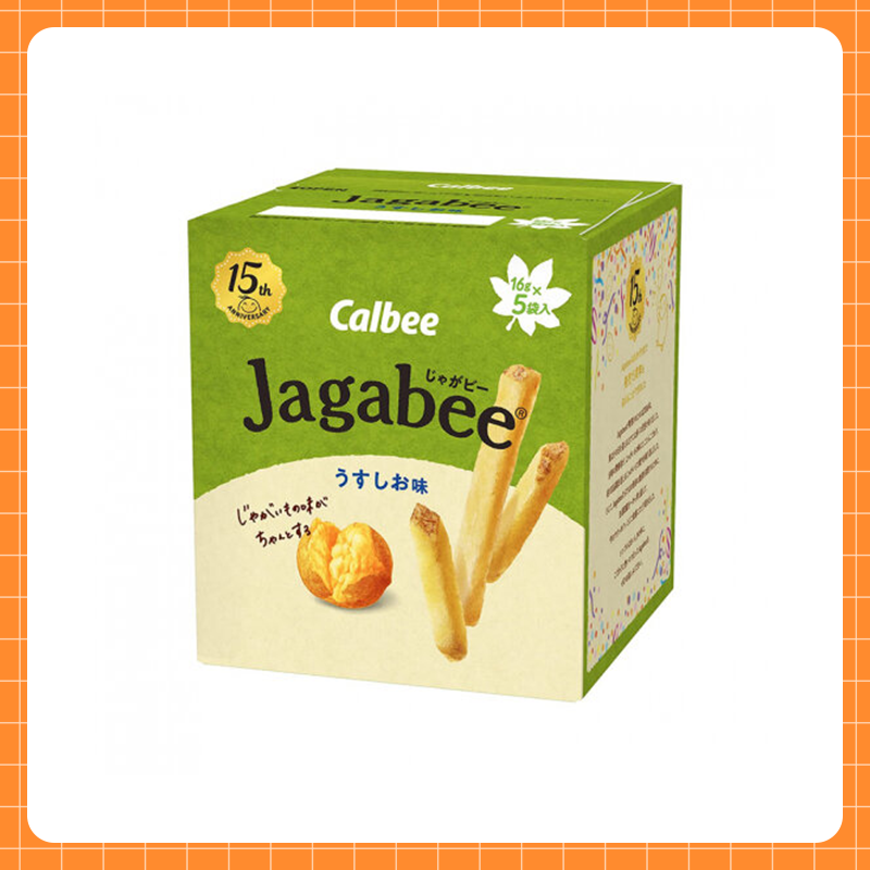 卡樂B - Jagabee 鹽味薯條 80g (4901330646417) 平行進口 - 噗噗生活超市有限公司