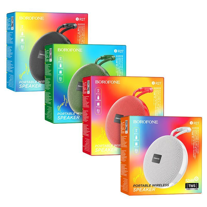 BOROFONE BR27 收音機+藍牙喇叭 [4色] - Pro 1 Life