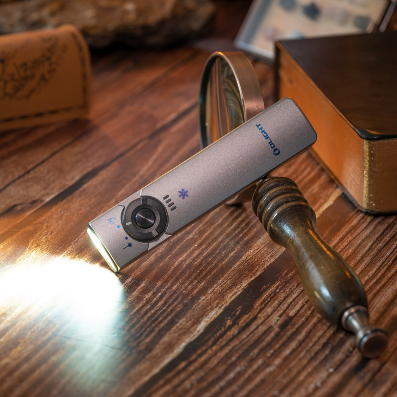 Olight Arkfeld Ti Winter 3 Titanium 1000lm 白光+綠激光 鈦金屬 磁吸電筒 香港行貨 ...