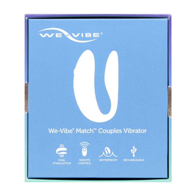 We-Vibe Match Periwinkle 情侶共震按摩器 - Moon River Mall 兩性用品專門店