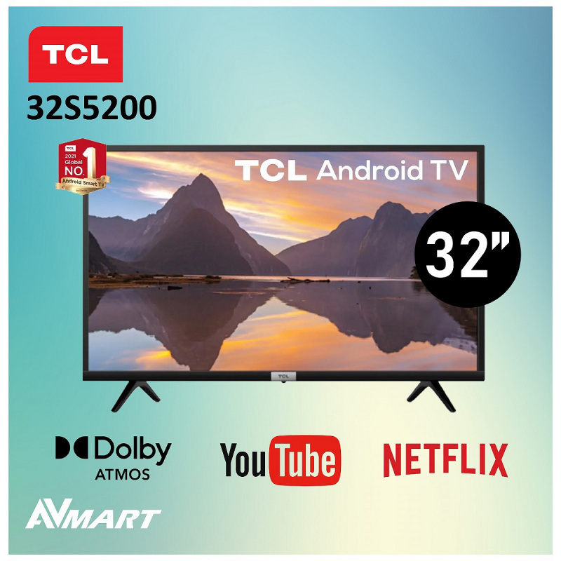 TCL 32" S5200 Series 全高清人工智能電視 32S5200 - AV Mart
