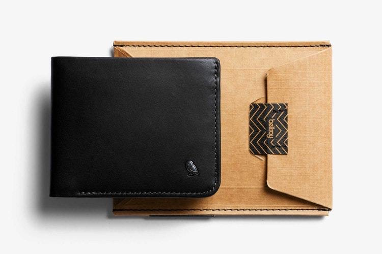 Bellroy - Hide & Seek Wallet (HI) - BLACK (RFID) - PERFUME STATION