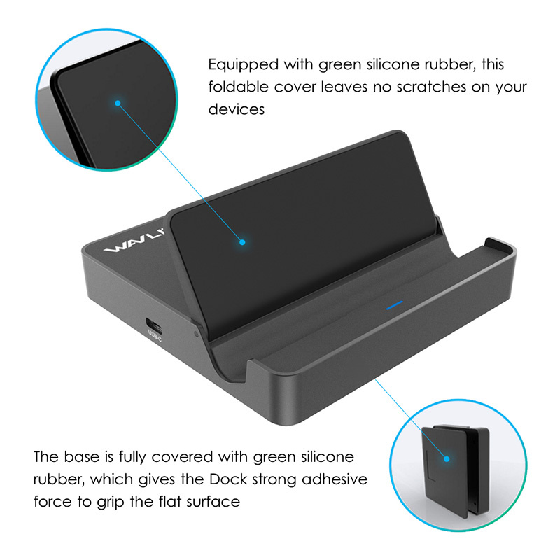 Wavlink UHP3D01G USB 3.1 Aluminum Universal Mini Docking Station with ...