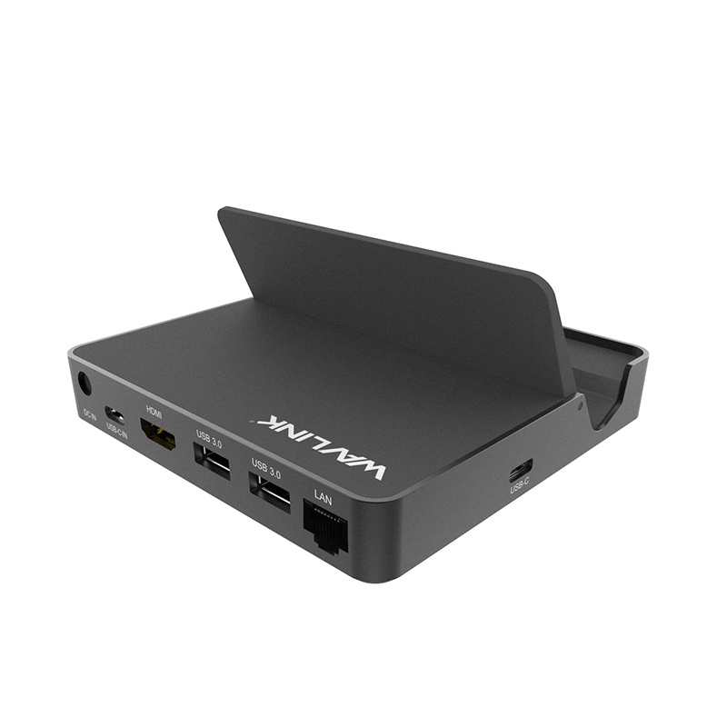 Wavlink UHP3D01G USB 3.1 Aluminum Universal Mini Docking Station with ...